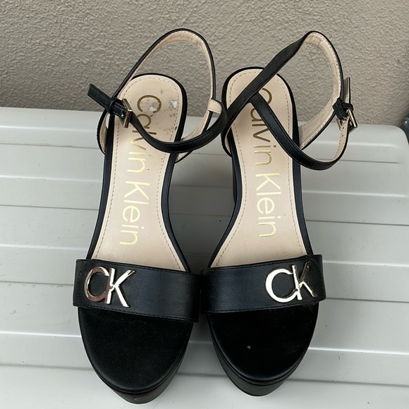 Calvin Klein | Shoes | Calvin Klein Platform Heels | Poshmark